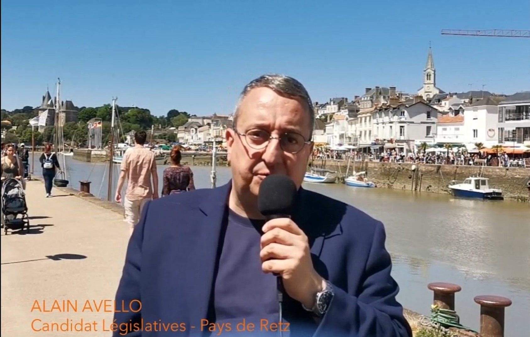 LEGISLATIVES : VIDEO : Alain Avello présente sa candidature depuis ...